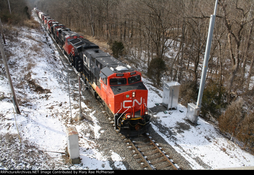 Northbound Canadian National